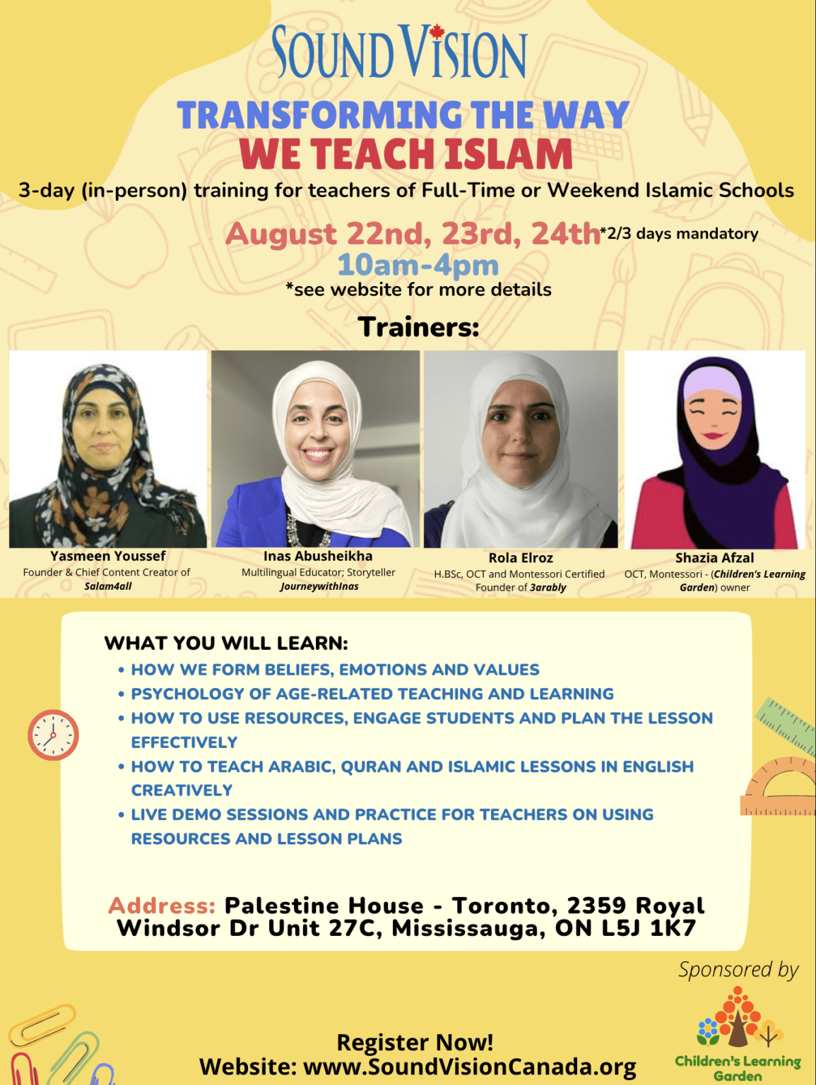 Transforming the Way We Teach Islam - Sound Vision Canada